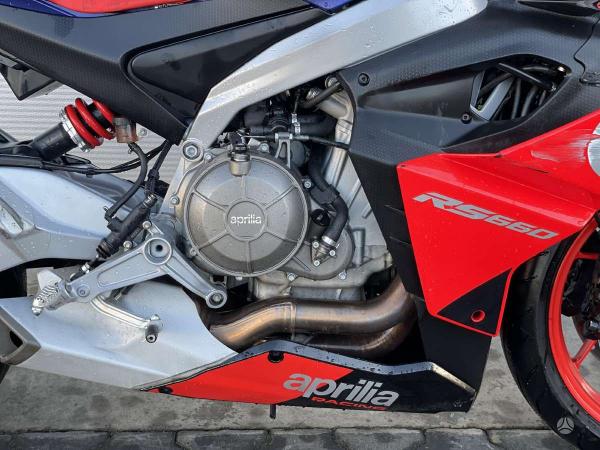 Aprilia RS 2020 in Vilkaviskis, with an engine capacity of 0.66 L and mileage of 28 thousand km for 4700 €, photo 8 on AUTOMOTO.COM.LV