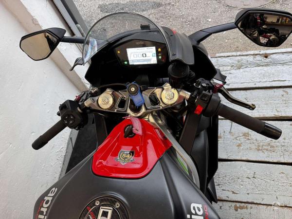 Aprilia RS 2021 in Kaunas, with an engine capacity of 0.66 L and mileage of 13 thousand km for 7200 €, photo 5 on AUTOMOTO.COM.LV
