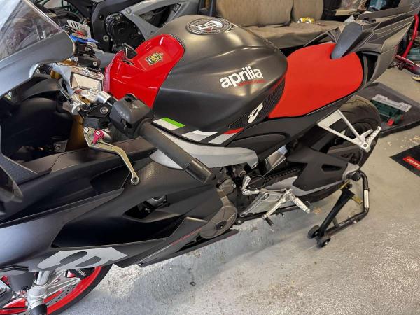 Aprilia RS 2021 in Kaunas, with an engine capacity of 0.66 L and mileage of 13 thousand km for 7200 €, photo 6 on AUTOMOTO.COM.LV