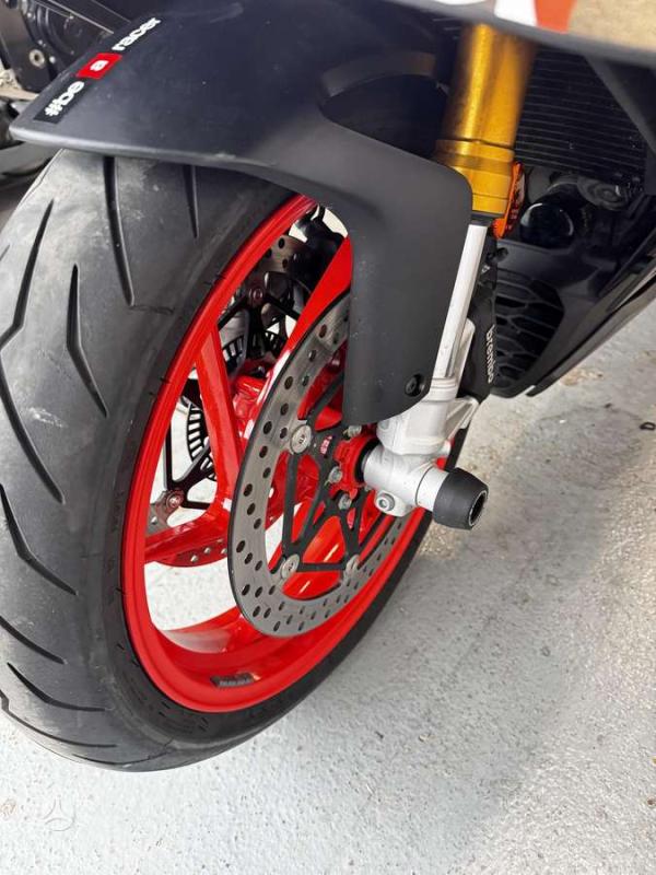 Aprilia RS 2021 in Kaunas, with an engine capacity of 0.66 L and mileage of 13 thousand km for 7200 €, photo 9 on AUTOMOTO.COM.LV