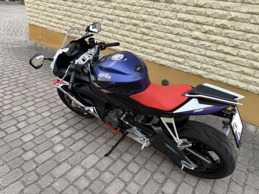 Aprilia RS 2021 in Taurage, with an engine capacity of 0.66 L and mileage of 9 thousand km for 7300 €, photo 8 on AUTOMOTO.COM.LV