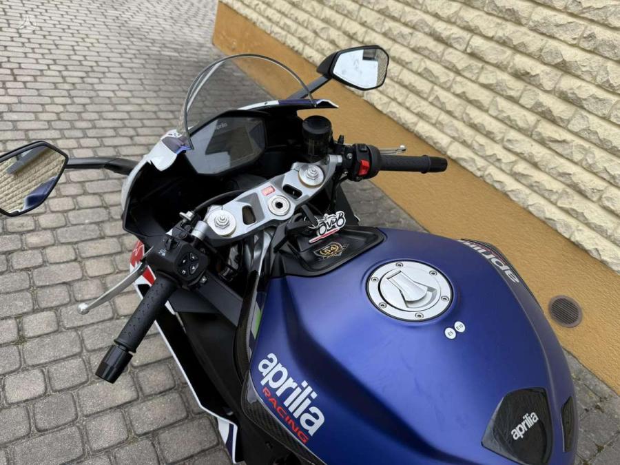 Aprilia RS 2021 in Taurage, with an engine capacity of 0.66 L and mileage of 9 thousand km for 7300 €, photo 11 on AUTOMOTO.COM.LV