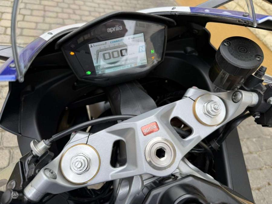 Aprilia RS 2021 in Taurage, with an engine capacity of 0.66 L and mileage of 9 thousand km for 7300 €, photo 13 on AUTOMOTO.COM.LV