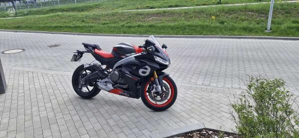 Aprilia RS 2023 in Kaunas, with an engine capacity of 0.66 L and mileage of 9 thousand km for 6600 €, photo 1 on AUTOMOTO.COM.LV