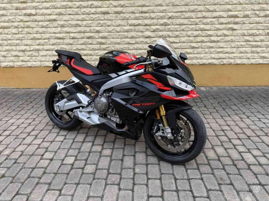 Aprilia RS 2025 Tauragė, ar dzinēja tilpumu 0.66 L un nobraukumu 1 tūkst. km par 9900 €, foto 9 vietnē AUTOMOTO.COM.LV