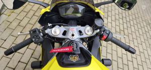 Dzeltens Aprilia RS 2025 Viļņa, ar dzinēja tilpumu 0.66 L un nobraukumu 4 tūkst. km par 8000 €, foto 8 vietnē AUTOMOTO.COM.LV
