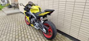 Dzeltens Aprilia RS 2025 Viļņa, ar dzinēja tilpumu 0.66 L un nobraukumu 4 tūkst. km par 8000 €, foto 12 vietnē AUTOMOTO.COM.LV