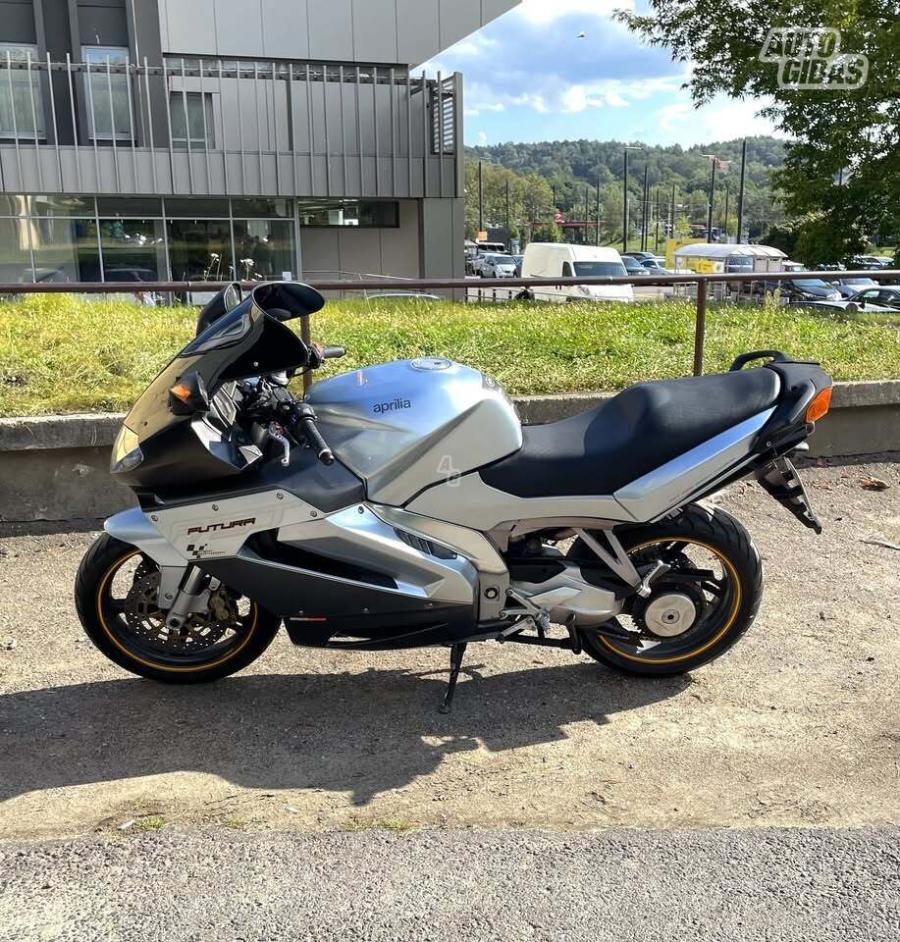 Grey Aprilia RST 2002 in Vilnius, with an engine capacity of 1.00 L and mileage of 43 thousand km for 2600 €, photo 3 on AUTOMOTO.COM.LV