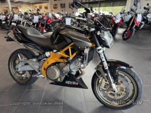 Melns Aprilia Shiver 750 2008 Tallina, ar dzinēja tilpumu 0.75 L un nobraukumu 43 tūkst. km par 3490 €, foto  vietnē AUTOMOTO.COM.LV