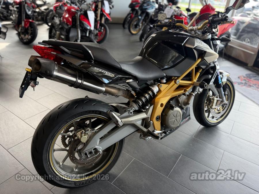 Melns Aprilia Shiver 750 2008 Tallina, ar dzinēja tilpumu 0.75 L un nobraukumu 43 tūkst. km par 3490 €, foto 4 vietnē AUTOMOTO.COM.LV