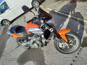 Orange Aprilia Shiver 750 2008 in Rakvere, with an engine capacity of 0.75 L and mileage of 35 thousand km for 3300 €, photo 5 on AUTOMOTO.COM.LV