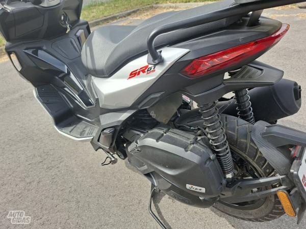 Melns Aprilia SR 2022 Klaipėda, ar dzinēja tilpumu 0.13 L un nobraukumu 8 tūkst. km par 4250 €, foto 2 vietnē AUTOMOTO.COM.LV