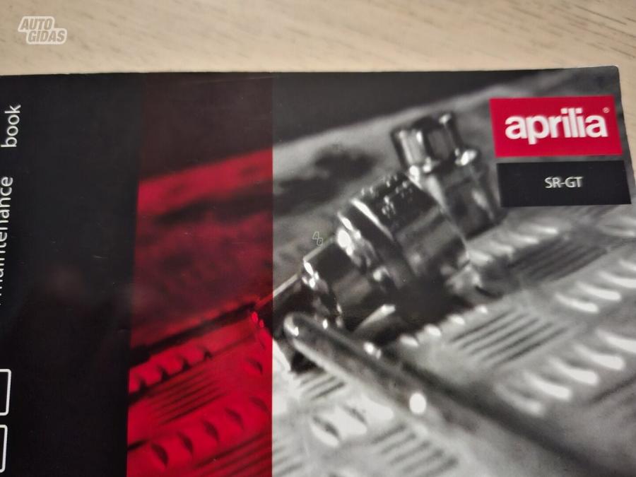 Black Aprilia SR 2022 in Klaipeda, with an engine capacity of 0.13 L and mileage of 8 thousand km for 4250 €, photo 11 on AUTOMOTO.COM.LV