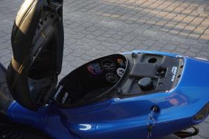 Blue Aprilia SR 1996 in Vilnius, with an engine capacity of 50.00 L and mileage of 11 thousand km for 1444 €, photo 9 on AUTOMOTO.COM.LV