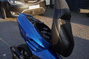 Blue Aprilia SR 1996 in Vilnius, with an engine capacity of 50.00 L and mileage of 11 thousand km for 1444 €, photo 10 on AUTOMOTO.COM.LV