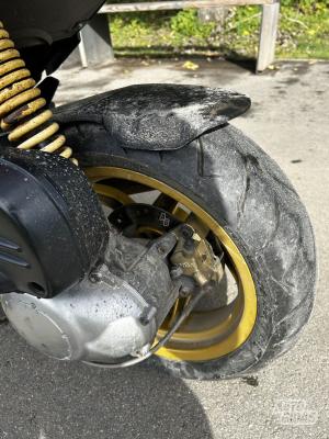 Pelēks Aprilia SR 2017 Panevēža, ar dzinēja tilpumu 0.05 L un nobraukumu 10 tūkst. km par 1700 €, foto 24 vietnē AUTOMOTO.COM.LV