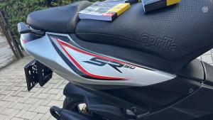 Grey Aprilia SR 2018 in Panevezys, with an engine capacity of 49.00 L and mileage of 7 thousand km for 1920 €, photo 8 on AUTOMOTO.COM.LV