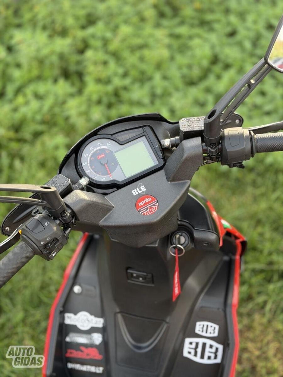 Aprilia SR 2014 Klaipėda, ar dzinēja tilpumu 0.05 L un nobraukumu 16 tūkst. km par 1799 €, foto 9 vietnē AUTOMOTO.COM.LV