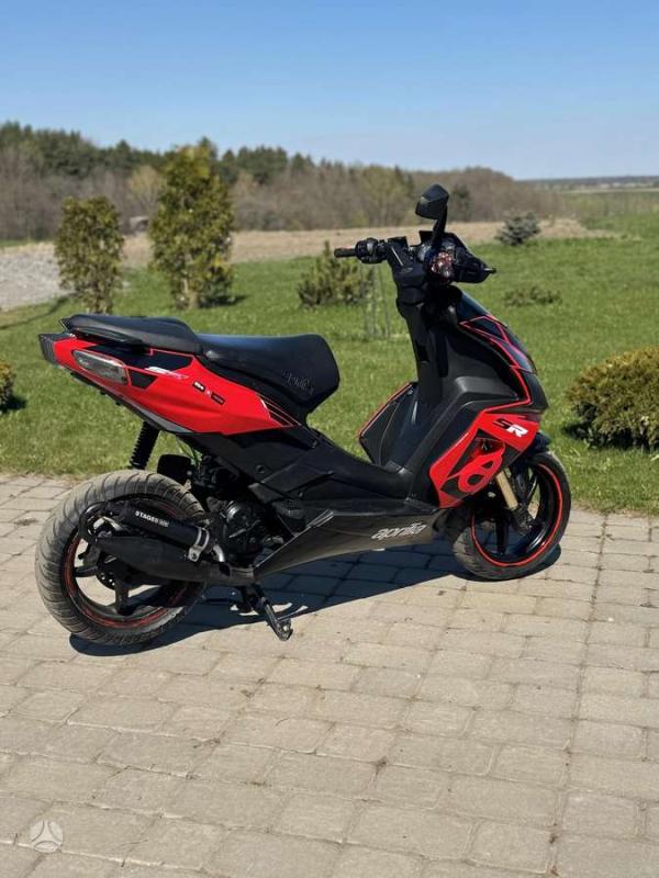 Aprilia SR 2017 in Alytus, with an engine capacity of 49.00 L and mileage of 23 thousand km for 2000 €, photo 7 on AUTOMOTO.COM.LV
