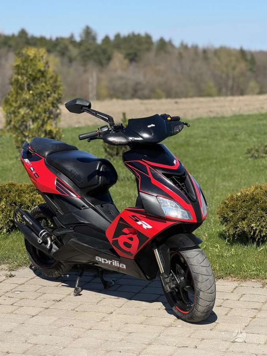 Aprilia SR 2017 Alīta, ar dzinēja tilpumu 49.00 L un nobraukumu 23 tūkst. km par 2000 €, foto 12 vietnē AUTOMOTO.COM.LV