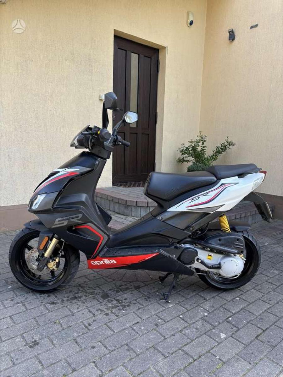 Aprilia SR 2018 in Klaipeda, with an engine capacity of 50.00 L and mileage of 7 thousand km for 1650 €, photo 9 on AUTOMOTO.COM.LV