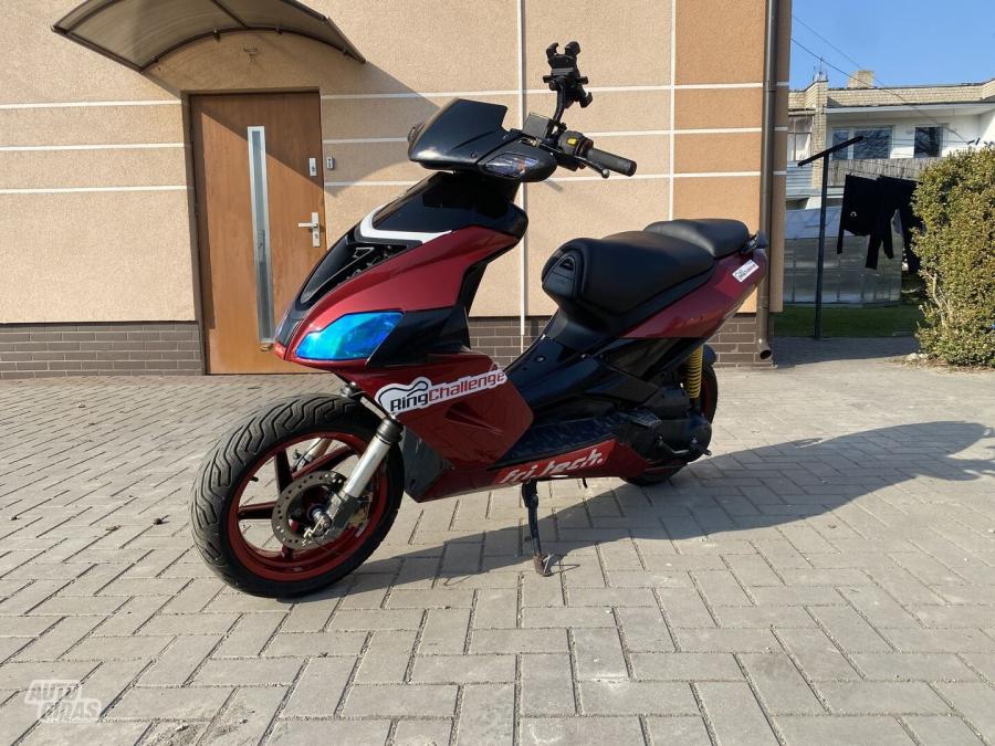 Sarkans Aprilia SR 2007 Marijampole, ar dzinēja tilpumu 0.05 L un nobraukumu 0 tūkst. km par 1200 €, foto 4 vietnē AUTOMOTO.COM.LV