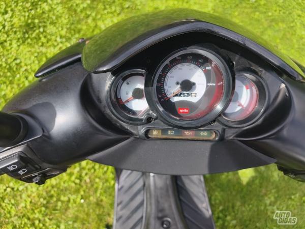 White Aprilia SR 2015 in Kretinga, with an engine capacity of 0.05 L and mileage of 17 thousand km for 1000 €, photo 4 on AUTOMOTO.COM.LV