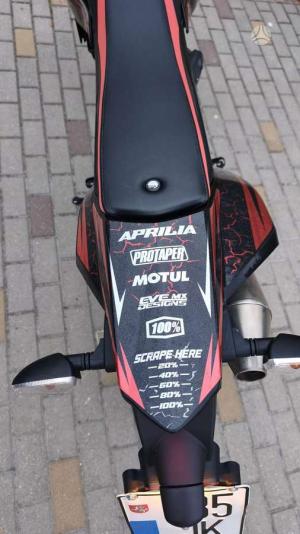 Melns Aprilia SX 2021 Kauņa, ar dzinēja tilpumu 0.12 L un nobraukumu 7 tūkst. km par 2950 €, foto 6 vietnē AUTOMOTO.COM.LV