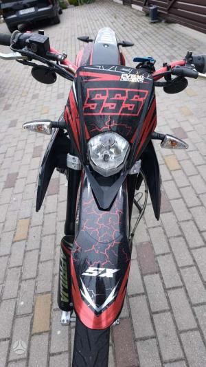 Melns Aprilia SX 2021 Kauņa, ar dzinēja tilpumu 0.12 L un nobraukumu 7 tūkst. km par 2950 €, foto 7 vietnē AUTOMOTO.COM.LV