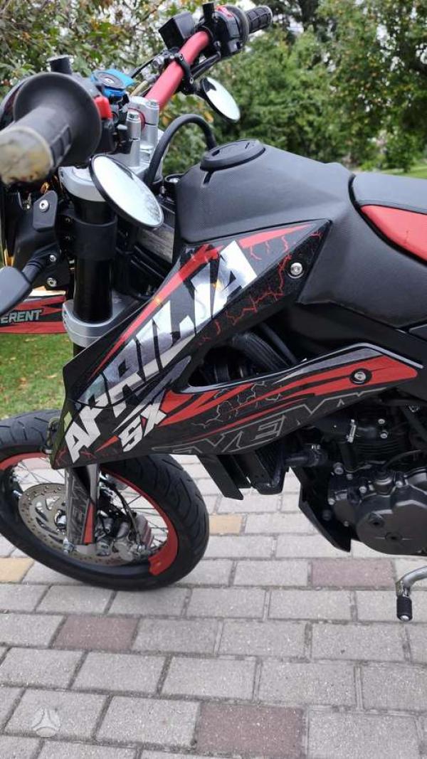 Melns Aprilia SX 2021 Kauņa, ar dzinēja tilpumu 0.12 L un nobraukumu 7 tūkst. km par 2950 €, foto 7 vietnē AUTOMOTO.COM.LV