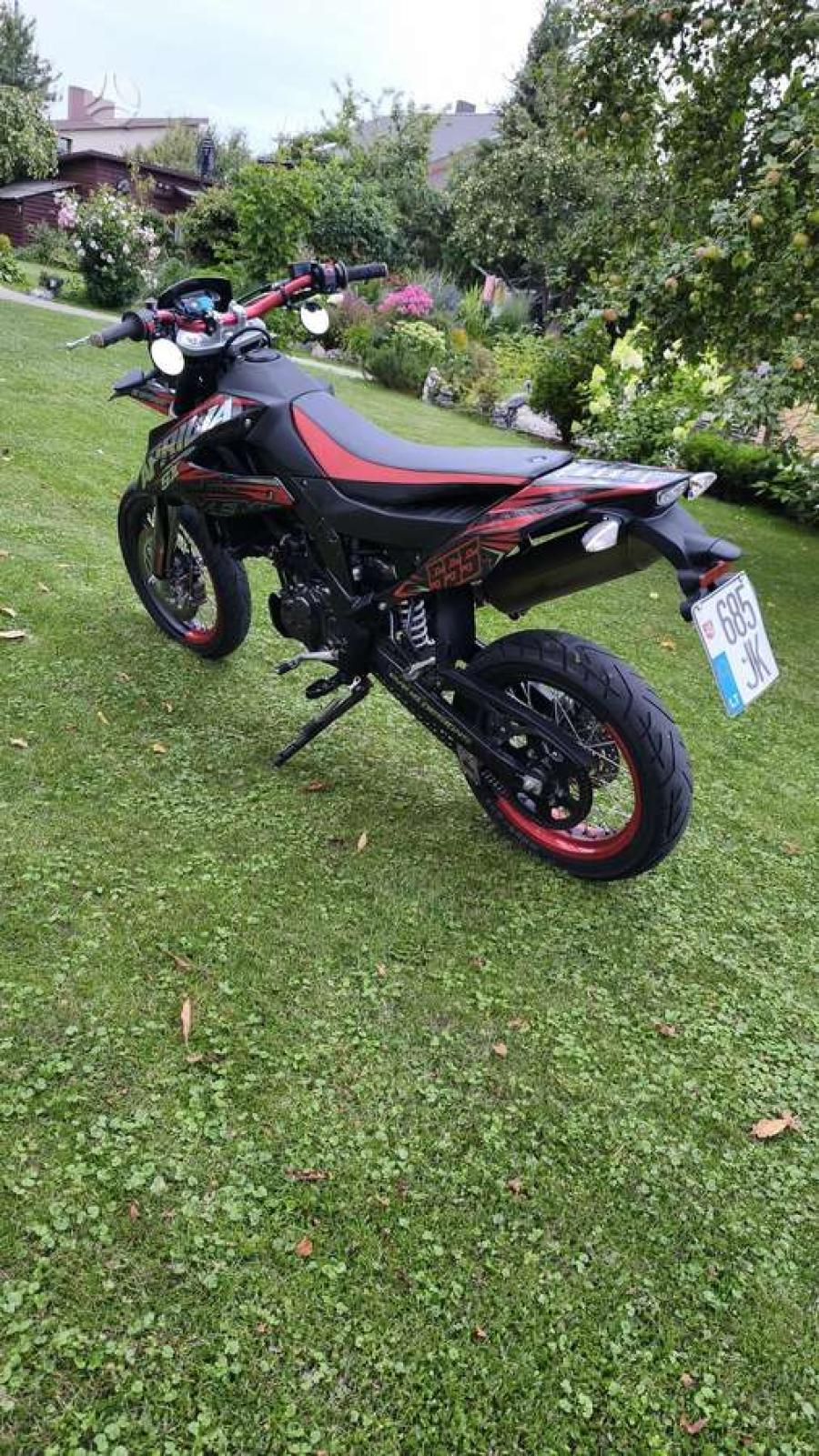 Melns Aprilia SX 2021 Kauņa, ar dzinēja tilpumu 0.12 L un nobraukumu 7 tūkst. km par 2950 €, foto 13 vietnē AUTOMOTO.COM.LV