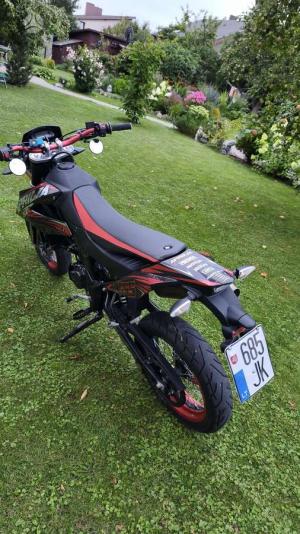Melns Aprilia SX 2021 Kauņa, ar dzinēja tilpumu 0.12 L un nobraukumu 7 tūkst. km par 2950 €, foto 15 vietnē AUTOMOTO.COM.LV