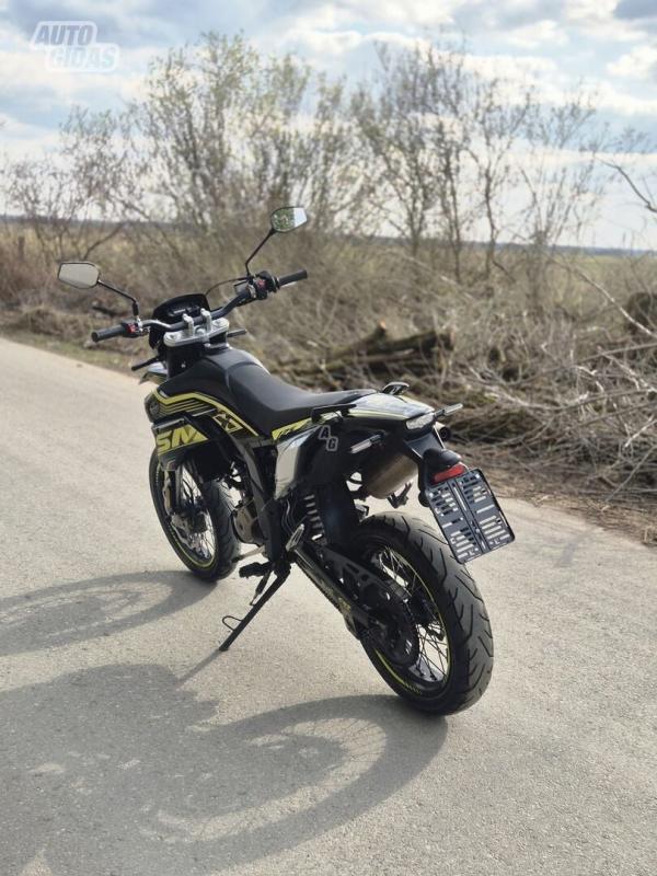 Melns Aprilia SX 2022 Prienai, ar dzinēja tilpumu 0.13 L un nobraukumu 13 tūkst. km par 1850 €, foto 6 vietnē AUTOMOTO.COM.LV