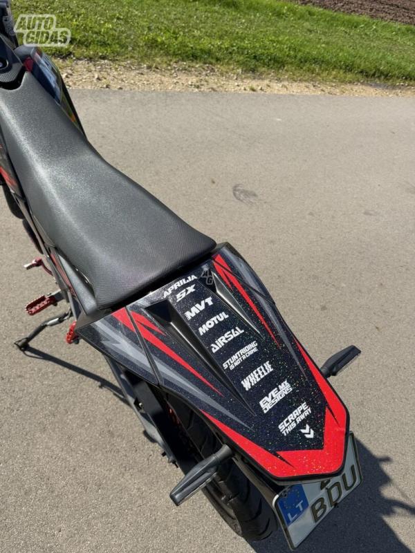 Aprilia SX 2012 Viļņa, ar dzinēja tilpumu 0.05 L un nobraukumu 0 tūkst. km par 1900 €, foto 8 vietnē AUTOMOTO.COM.LV