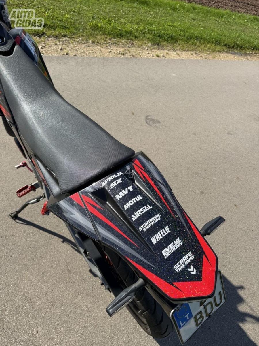 Aprilia SX 2012 in Vilnius, with an engine capacity of 0.05 L and mileage of 0 thousand km for 1900 €, photo 8 on AUTOMOTO.COM.LV