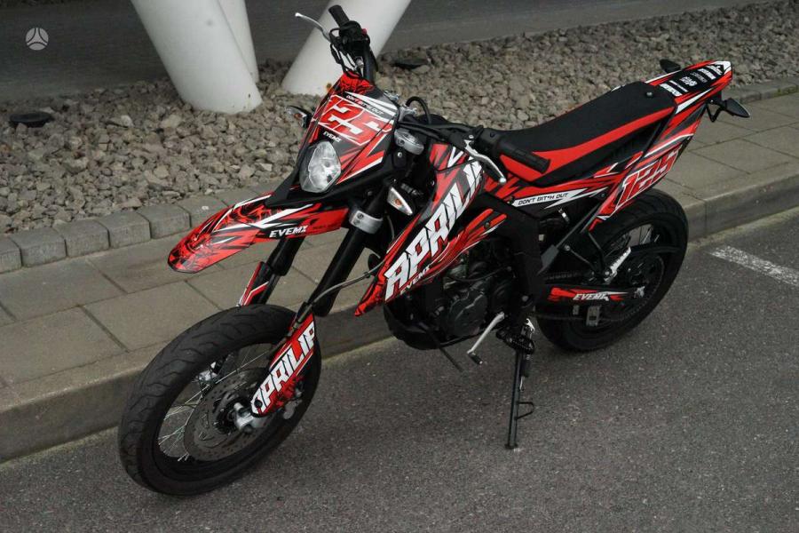 Aprilia SX 2024 Viļņa, ar dzinēja tilpumu 0.13 L un nobraukumu 16 tūkst. km par 2290 €, foto 5 vietnē AUTOMOTO.COM.LV