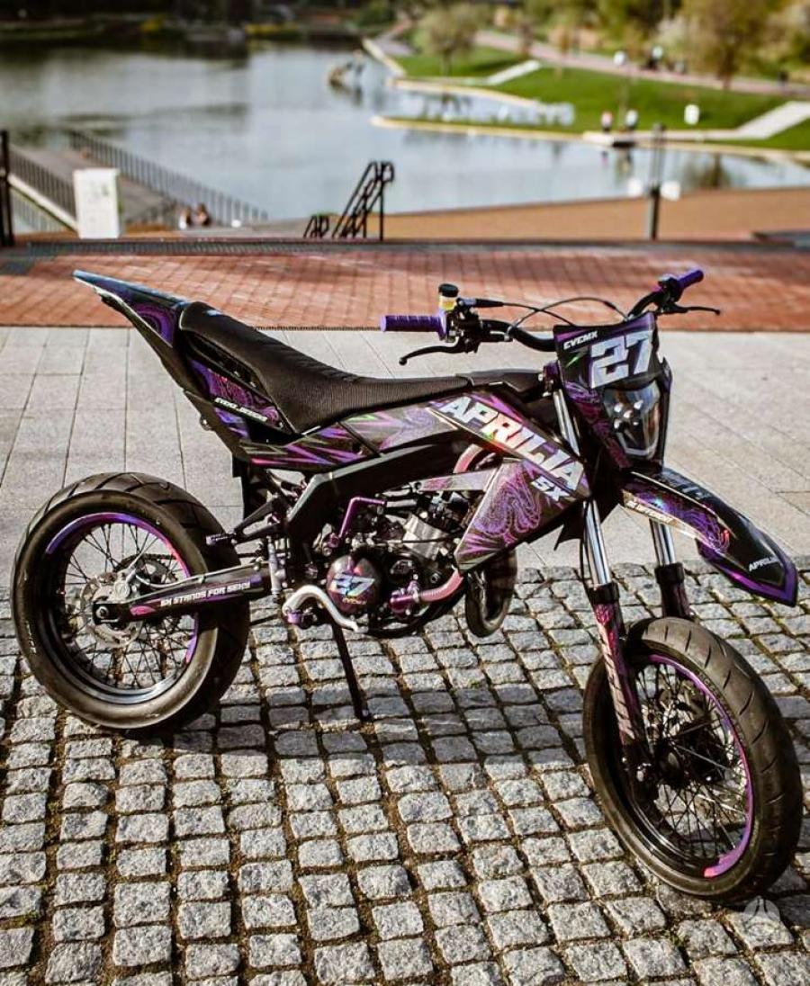 Violets Aprilia SX 2011 Panevēža, ar dzinēja tilpumu 49.00 L un nobraukumu 26 tūkst. km par 2500 €, foto 1 vietnē AUTOMOTO.COM.LV