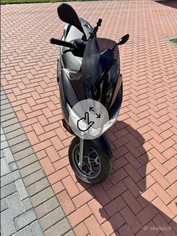 Черный Априлия SXR 2025 в Каунас, объемом двигателя 50.00 л и пробегом 1 тыс. км за 2000 €, фото 1 на AUTOMOTO.COM.LV