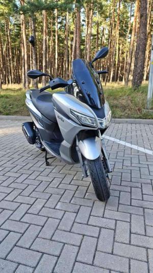 Pelēks Aprilia SXR 2024 Palanga, ar dzinēja tilpumu 50.00 L un nobraukumu 5 tūkst. km par 2000 €, foto 6 vietnē AUTOMOTO.COM.LV
