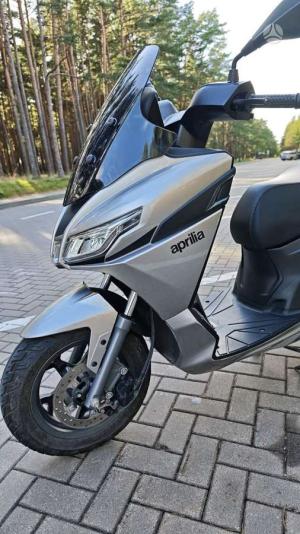 Pelēks Aprilia SXR 2024 Palanga, ar dzinēja tilpumu 50.00 L un nobraukumu 5 tūkst. km par 2000 €, foto 7 vietnē AUTOMOTO.COM.LV