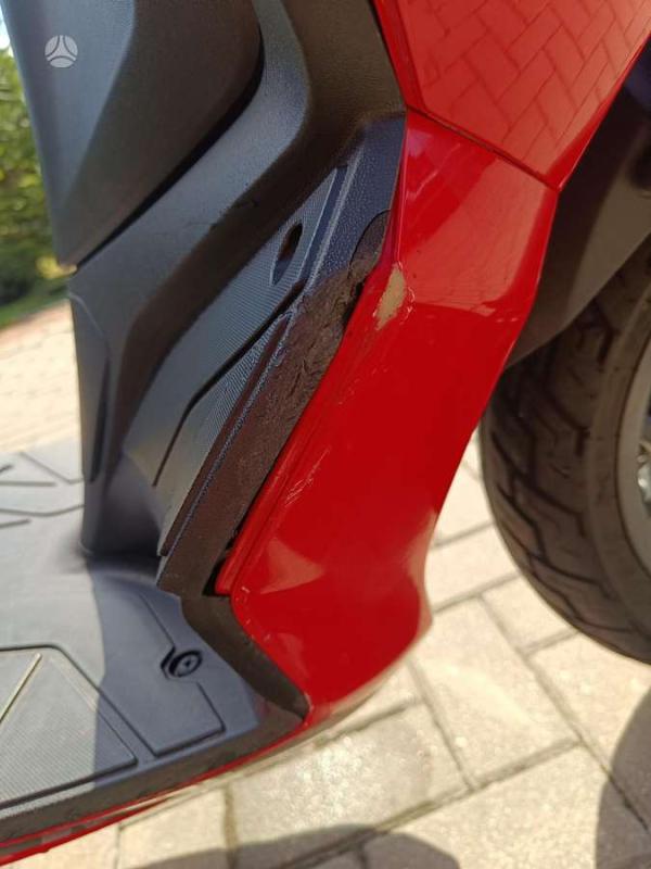 Sarkans Aprilia SXR 2024 Kauņa, ar dzinēja tilpumu 49.00 L un nobraukumu 2 tūkst. km par 1850 €, foto 9 vietnē AUTOMOTO.COM.LV