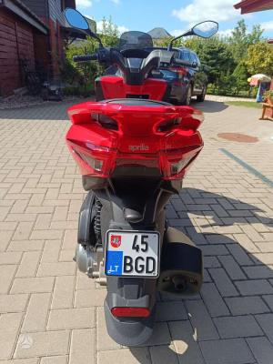 Red Aprilia SXR 2024 in Kaunas, with an engine capacity of 49.00 L and mileage of 2 thousand km for 1850 €, photo 17 on AUTOMOTO.COM.LV