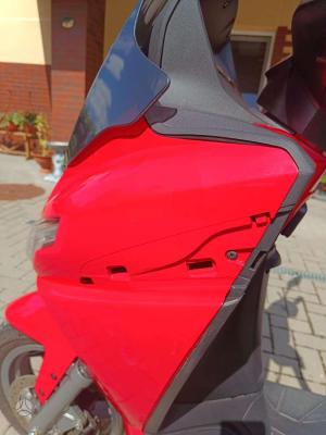 Red Aprilia SXR 2024 in Kaunas, with an engine capacity of 49.00 L and mileage of 2 thousand km for 1850 €, photo 18 on AUTOMOTO.COM.LV