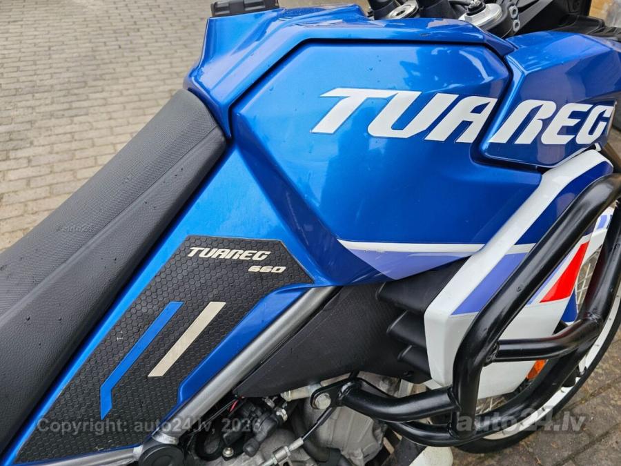 Zils Aprilia Tuareg 2022 Rīga, ar dzinēja tilpumu 0.66 L un nobraukumu 35 tūkst. km par 7300 €, foto 7 vietnē AUTOMOTO.COM.LV