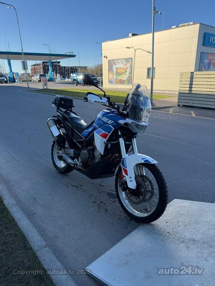 Aprilia Tuareg 2023 in Tallinn, with an engine capacity of 0.66 L and mileage of 15 thousand km for 7500 €, photo 3 on AUTOMOTO.COM.LV