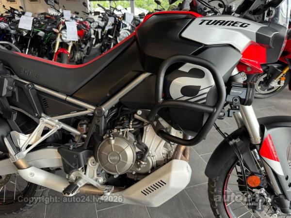 Red Aprilia Tuareg 2022 in Tallinn, with an engine capacity of 0.66 L and mileage of 25 thousand km for 8490 €, photo 7 on AUTOMOTO.COM.LV
