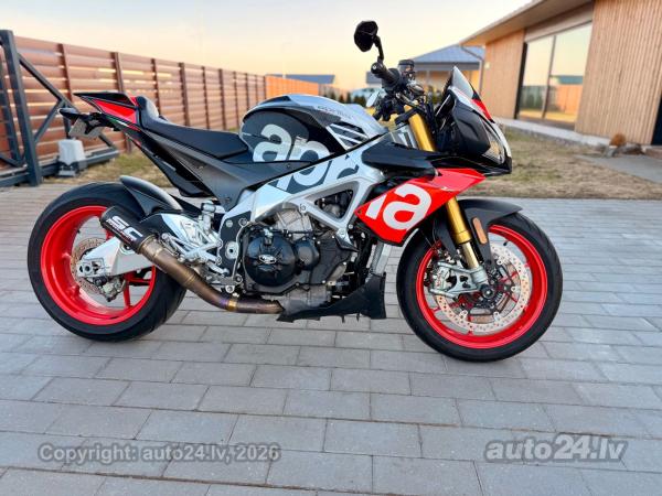 Black Aprilia Tuono 2018 in Tallinn, with an engine capacity of 1.10 L and mileage of 12 thousand km for 11500 €, photo 3 on AUTOMOTO.COM.LV