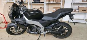 Black Aprilia Tuono 2019 in Siauliai, with an engine capacity of 0.13 L and mileage of 15 thousand km for 1990 €, photo 6 on AUTOMOTO.COM.LV