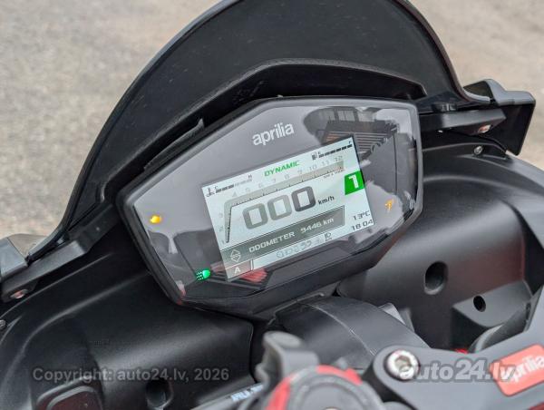 Pelēks Aprilia Tuono 2023 Tallina, ar dzinēja tilpumu 0.66 L un nobraukumu 10 tūkst. km par 7200 €, foto 6 vietnē AUTOMOTO.COM.LV