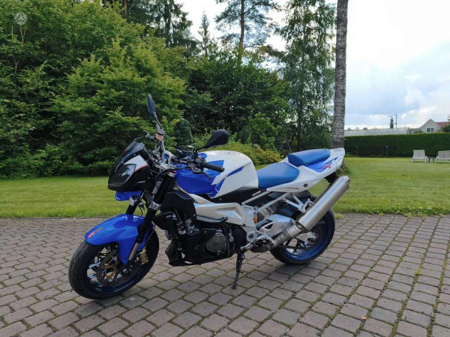 Aprilia Tuono 2008 Viļņa, ar dzinēja tilpumu 1.00 L un nobraukumu 14 tūkst. km par 2950 €, foto 1 vietnē AUTOMOTO.COM.LV